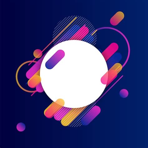 Креативные закругленные линии Edge Place For Text бизнес брошюра баннер и фон шаблона плаката