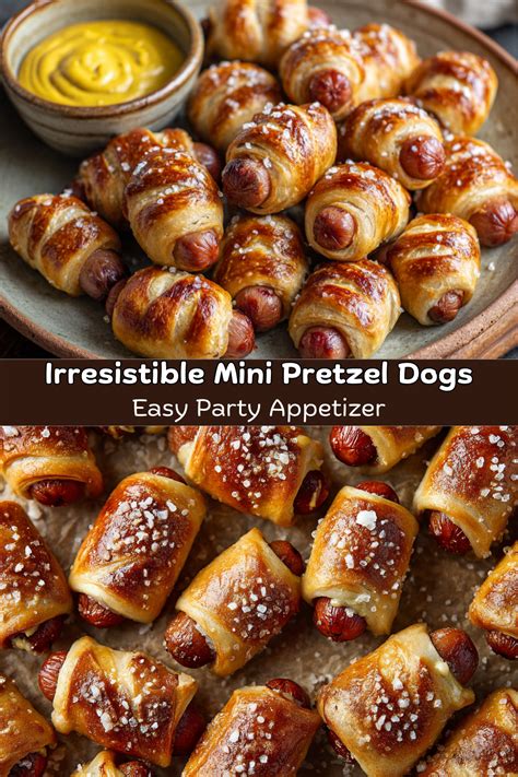 Mini Pretzel Dogs The Recipe Mingle