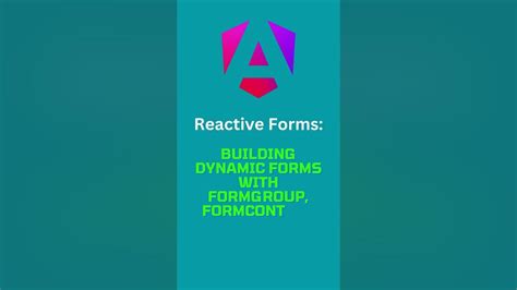 reactive forms building dynamic forms with formgroup formcontrol