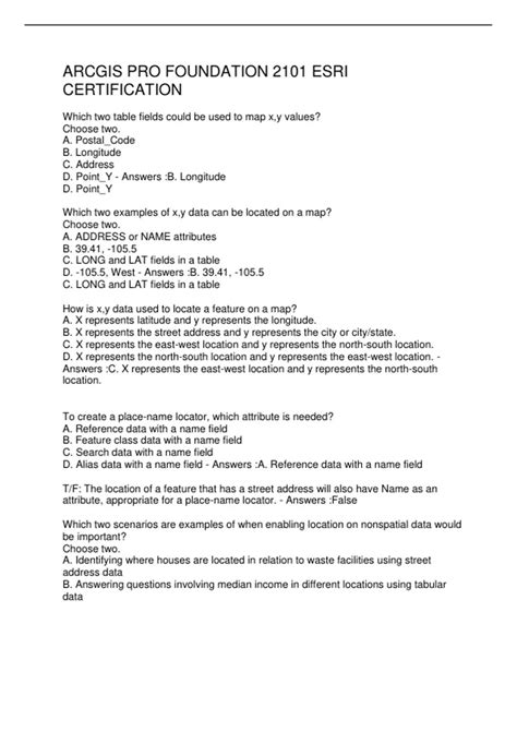 Arcgis Pro Foundation 2101 Esri Certification Gis Fundamentals Foundation Certification