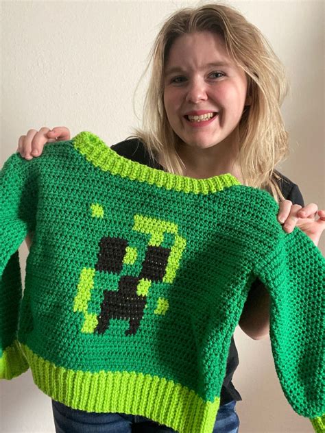 Creepers Yarn Crafts Put On Kos Minecraft Stitches Crochet
