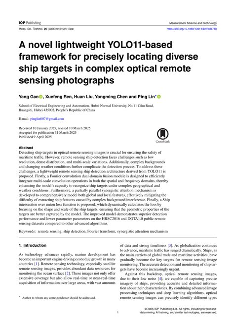 A Novel Lightweight Yolo11 Based Framework For Precisely Locating