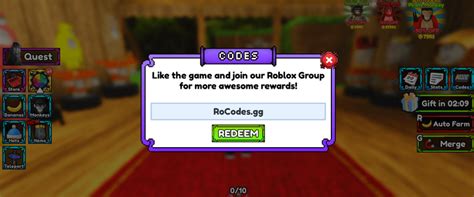 My Monkey Army Codes October 2025 RoCodes