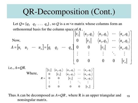 Ppt Matrix Decomposition And Its Application In Statistics Powerpoint Presentation Id632807