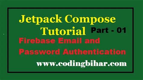 Firebase Email And Password Authentication Part1