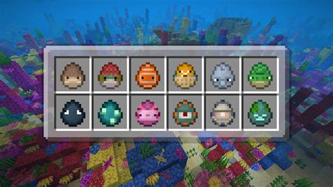 Unique Spawn Eggs Minecraft Texture Pack