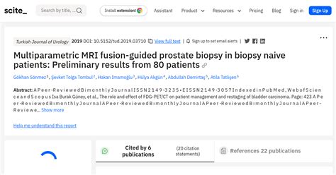 Multiparametric Mri Fusion Guided Prostate Biopsy In Biopsy Naive Patients Preliminary Results