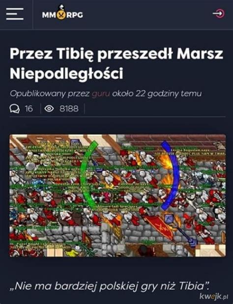 Tibia Najlepsze Memy Zdjęcia Y I Obrazki Kwejk Pl