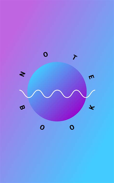 Notebook Blue Customizable Flyer Template Shutterstock