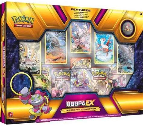 Pokemon Xy Hoopa Ex Legendary Collection Box 5 Booster Packs Promo