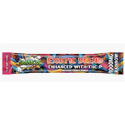 Buy Smakd Exotic Blend Thc Infused Candy Rope 1000mg Online Destino Farms