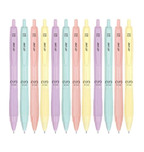 자바 제트라인 유성볼펜 베이비 0 38mm 12개입 1타 티몬
