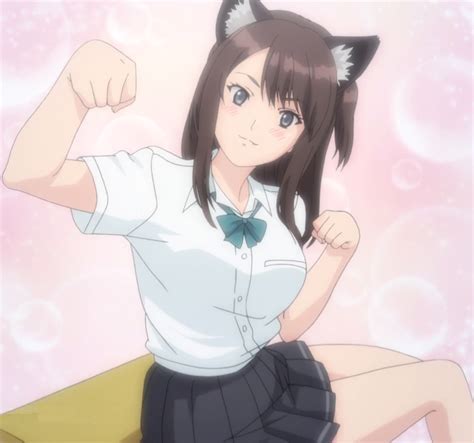 Image Hikari Tsuneki Catgirl Stitched Cap Seiren Ep 4png