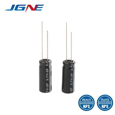 High Energy Density Supercapacitor 2 7v 2f For Smart Meters Contrall Board Farad Capacitor