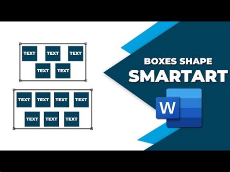 How To Add More Boxes Shape In Word SmartArt The Graphic Home