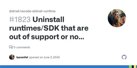 Uninstall Runtimessdk That Are Out Of Support Or No Longer In Use By Other Extensions · Issue