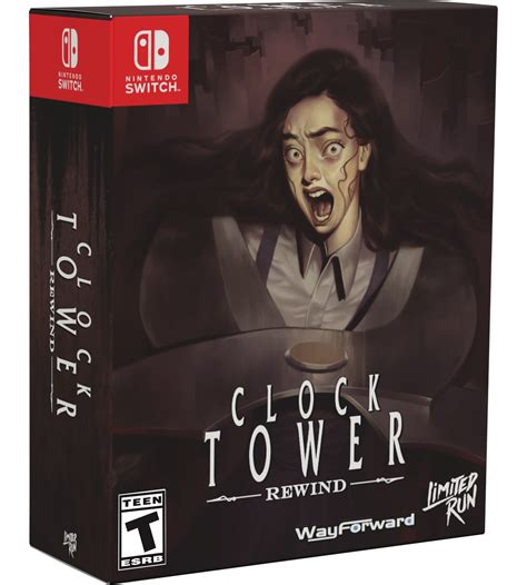 Switch Limited Run 243 Clock Tower Rewind Collectors Edition Limited Run Games