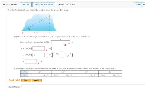[solved] A Rocket Fired Straight Up Is Tracked By An Obser