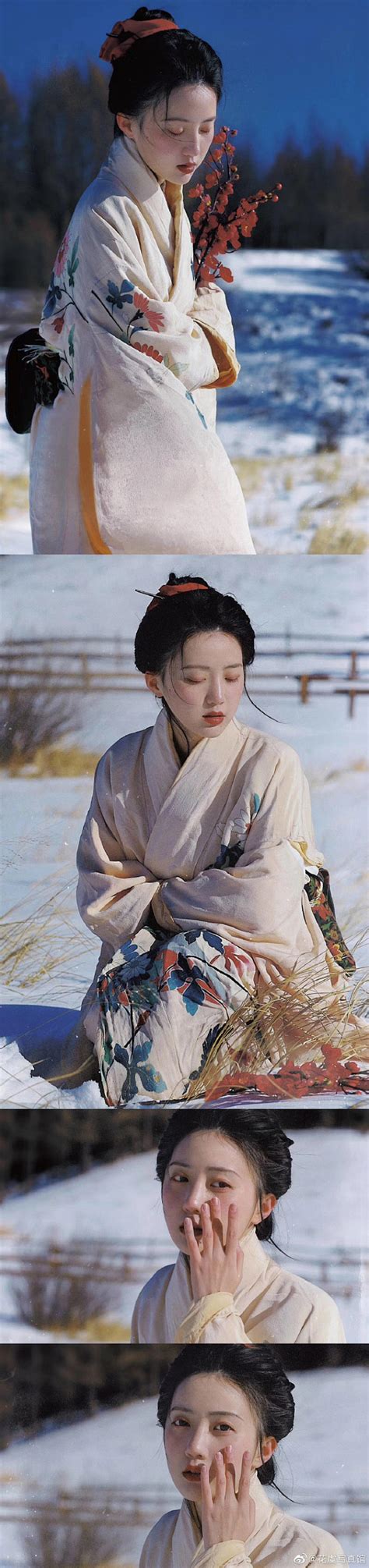 『雪国记忆』 高级摄影作品分享 南京约拍超话花虞写真馆和服写真