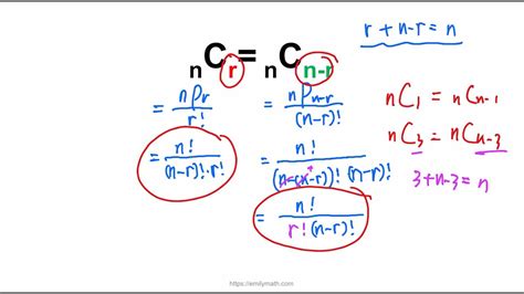 Properties Of Combination Formula 1 Youtube