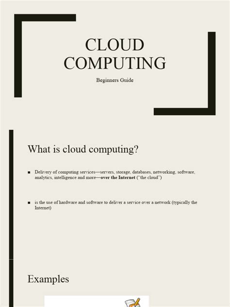 Cloud Computing For Beginners Pdf