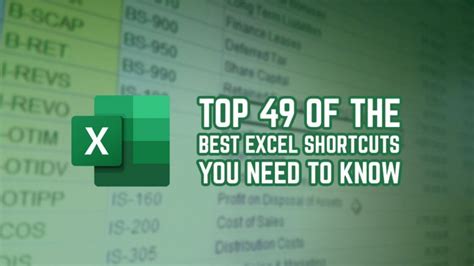 Top Of The Best Excel Shortcuts You Need To Know