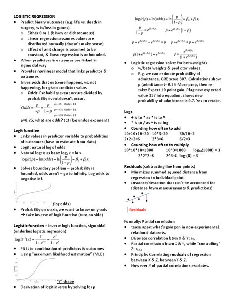 Adv Stats Notes 11 Warning Tt Undefined Function 32 Logistic