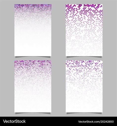 Geometric Diagonal Square Pattern Background Page Vector Image