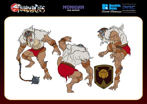 Main Character Model Sheets For Season 1 Of The Original Thundercats