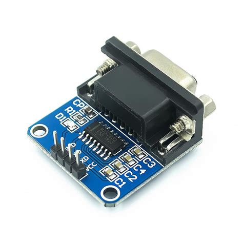 Rs232 Ttl Max3232 D Sub To Ttl Uart Converter Db9 Socket Arduino Diy Converters Rs232