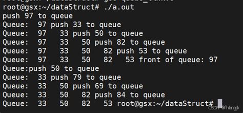 队列基本结构定义和操作 ：基于链表实现题目描述定义一个队列初始为空元素类型为 Int 有以下 6 种操作入队操作符用 Csdn博客