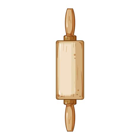 Roller Rolling Pin Cartoon Vector Illustration 26826088 Vector Art At