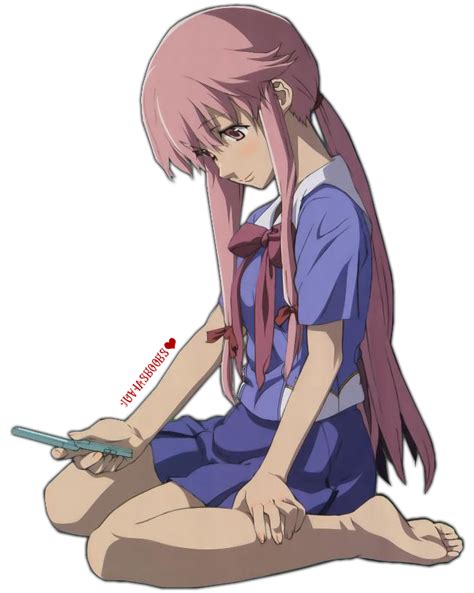 Yuno Gasai Render By Hypersomnix On Deviantart