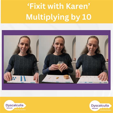 Fixit With Karen Multiplying By 10 For Learners With Dyscalculia Dyscalculia Network