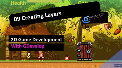 GDevelop Tutorials Create A D Game Working With Layers YouTube