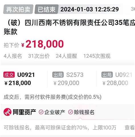 21 8万元拍下近13亿元不良资产 不锈钢厂 拍卖 西南 历经12次拍卖 昔日西南最大的民营不锈钢厂近13亿应收款被21 8万拍下 生产