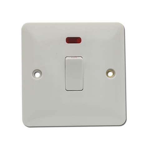 20a 1 Gang Double Pole Switch With Indicator Dp Light Switch 20a Dp