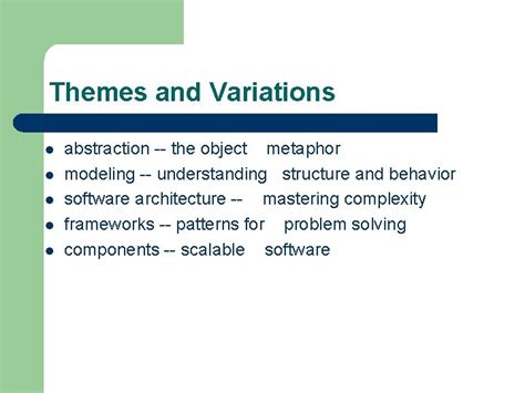 Principles Of Objectoriented Software Development Introduction