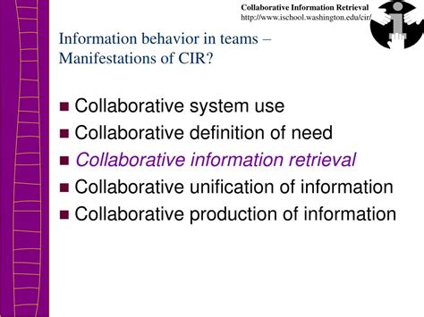 Ppt Collaborative Information Retrieval Powerpoint Presentation Free