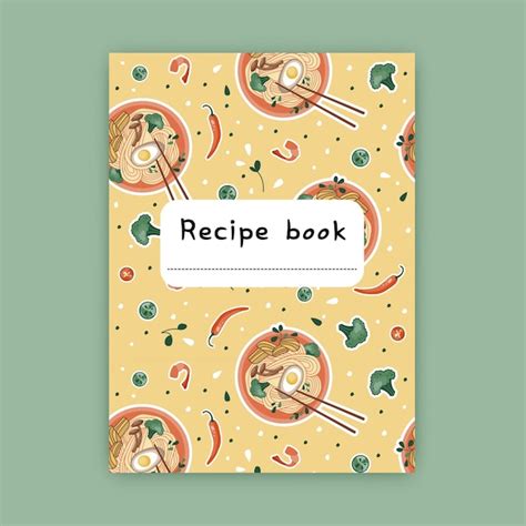 Recipe Book Cover Design