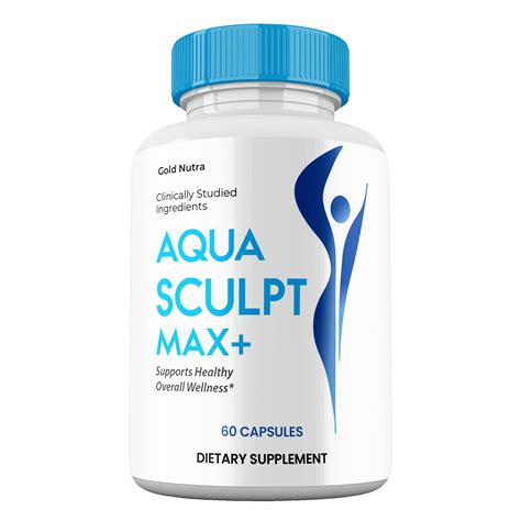 1 Pack Aqua Sculpt Max Capsules Aquasculpt Max Supplement Maximum