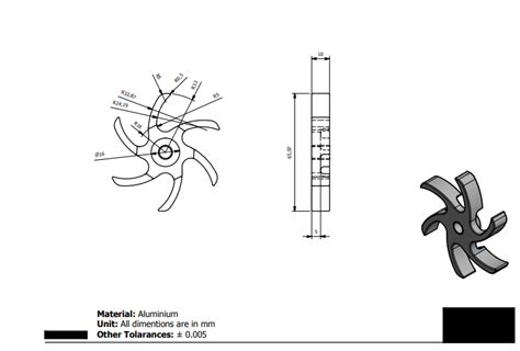 Autodesk Inventor 2d Cad Drawing Of Cutter Thousands Of Free Autocad Drawings