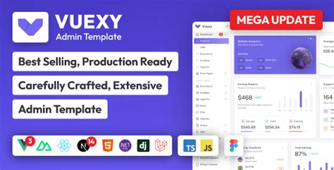 Vuexy Vuejs Nuxt Nextjs Html Laravel Aspnet And Django Admin Dashboard Template Graphicfort