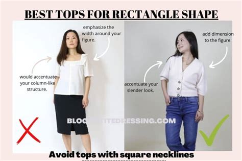 BEST TOPS FOR RECTANGLE SHAPE