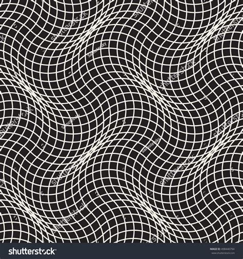 Vector Seamless Black White Arc Shape Stock Vector Royalty Free 498440794 Shutterstock