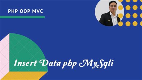 Insert Data Into Mysql Using Mysqli Php Oop Mvc Tutorial And Project