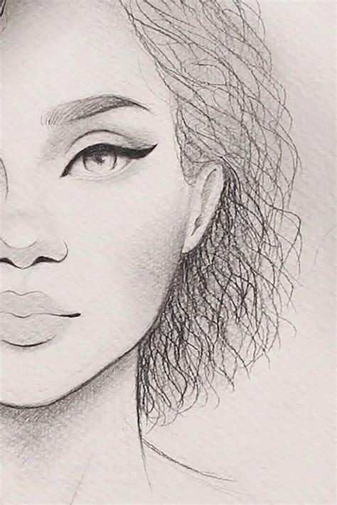 Как Нарисовать Лицо Девушки 53 Фото