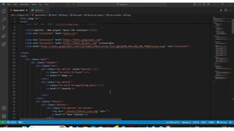 Umang Agarwal On Linkedin 100daysofcode Webdevelopment Css Html Spotifyclone