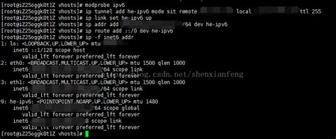 Linux下ipv6配置系列一：如何配置linux系统ipv6环境linux Ipv6路由配置 Csdn博客