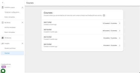 Platform Course Level Analytics Feedbackfruits